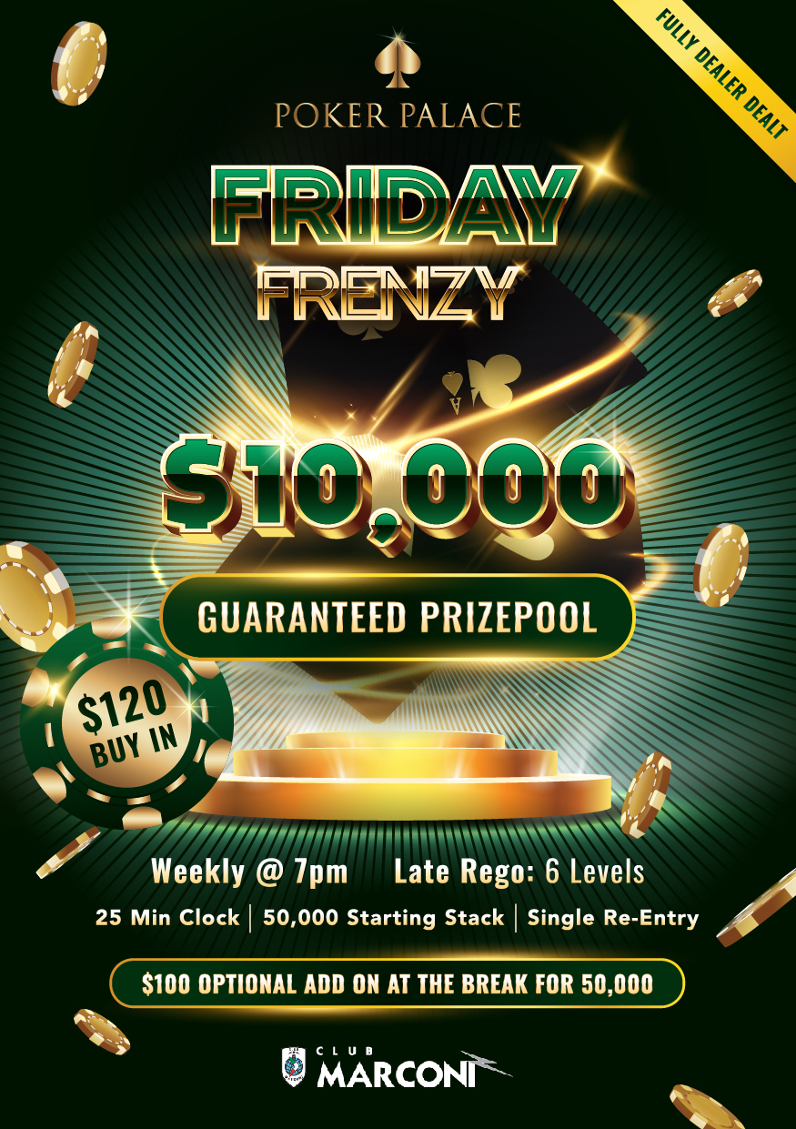 Poker Palace – Sydney's Top Dealer Dealt Poker Room